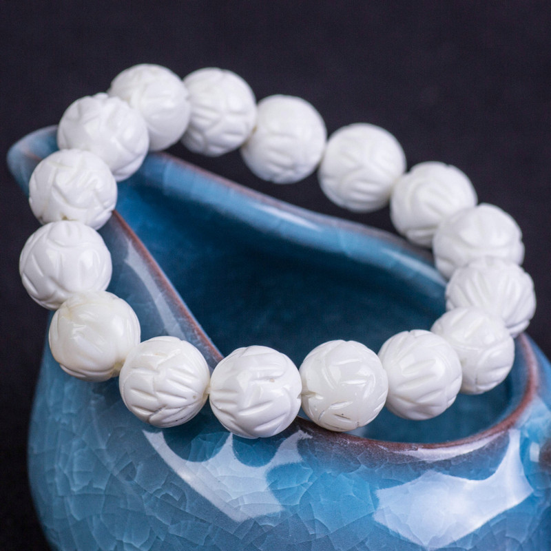 Pulsera Boho Chic Artesanal De Perlas De Flore De Loto » Boheki